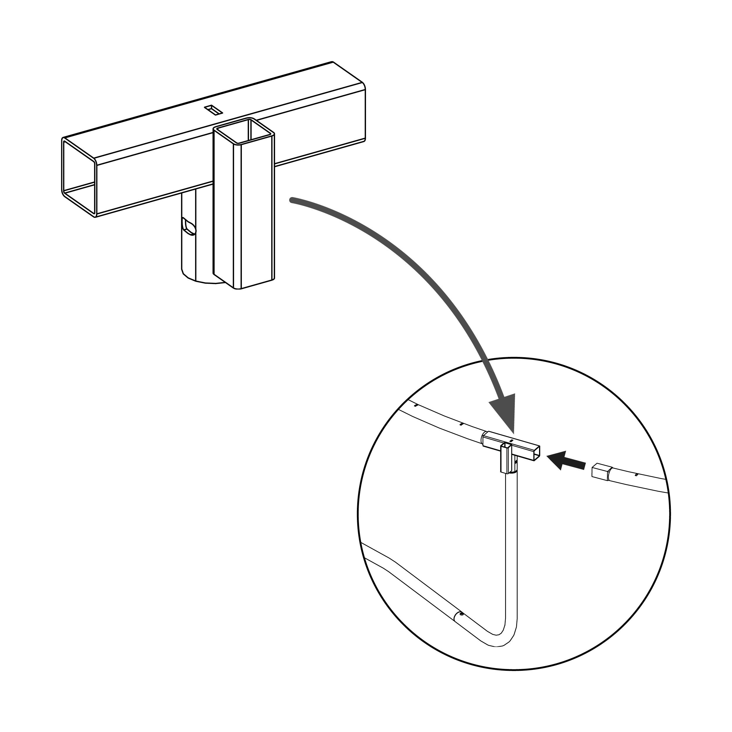 FRAME RAIL BRACKET FOR 15/16P 8FT & 10FT UP TRAMPOLINES – TP Spares