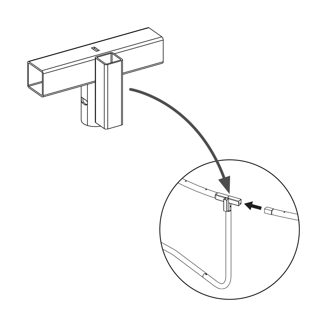 FRAME RAIL BRACKET FOR 15/16P 8FT & 10FT UP TRAMPOLINES – TP Spares