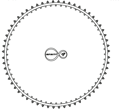 12FT INFINITY ROUND BOUNCE MAT – TP Spares